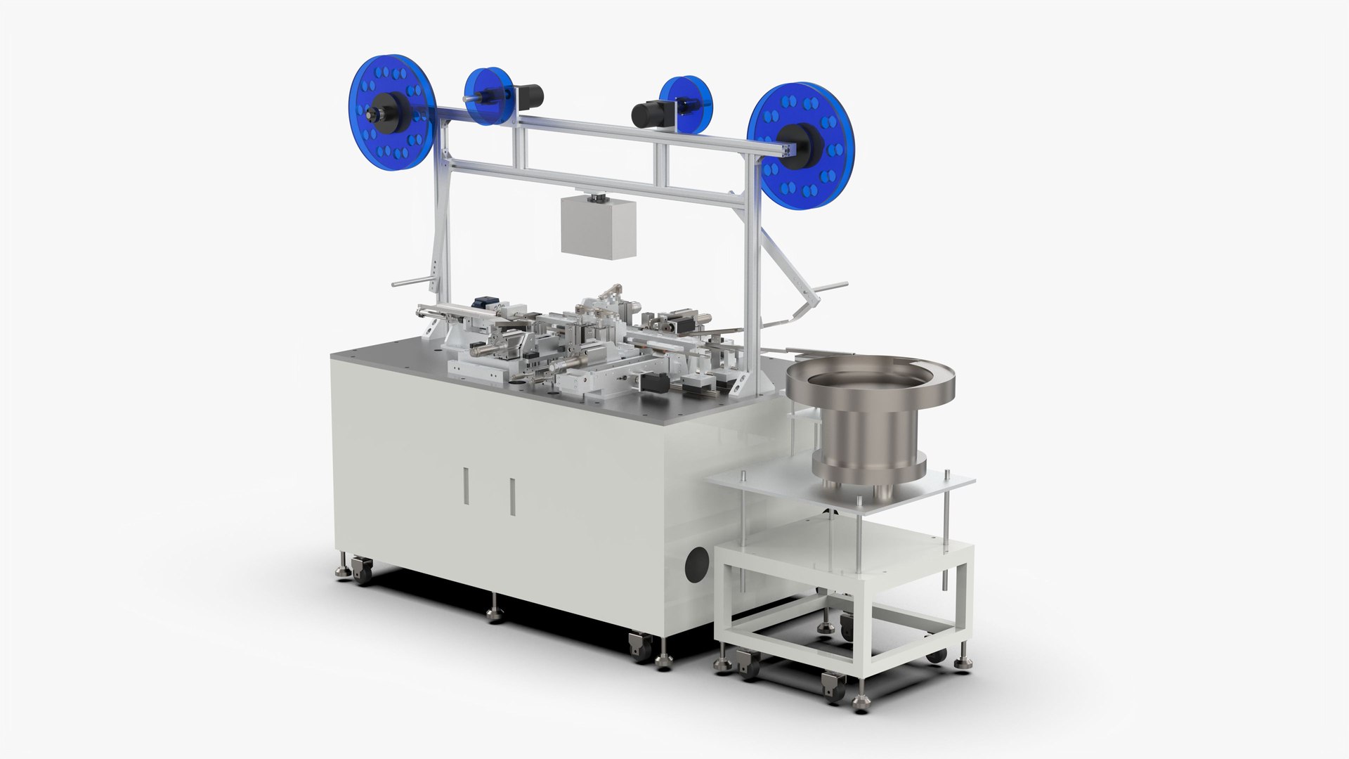 3D Automatic Upper And Lower Four Rows Of Terminal Connectors Machine ...