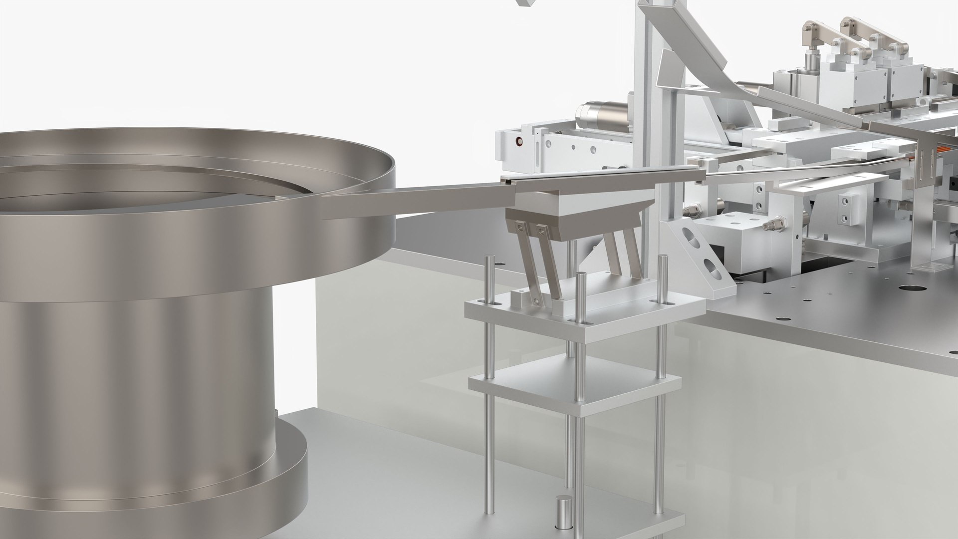 3D Automatic Upper And Lower Four Rows Of Terminal Connectors Machine ...