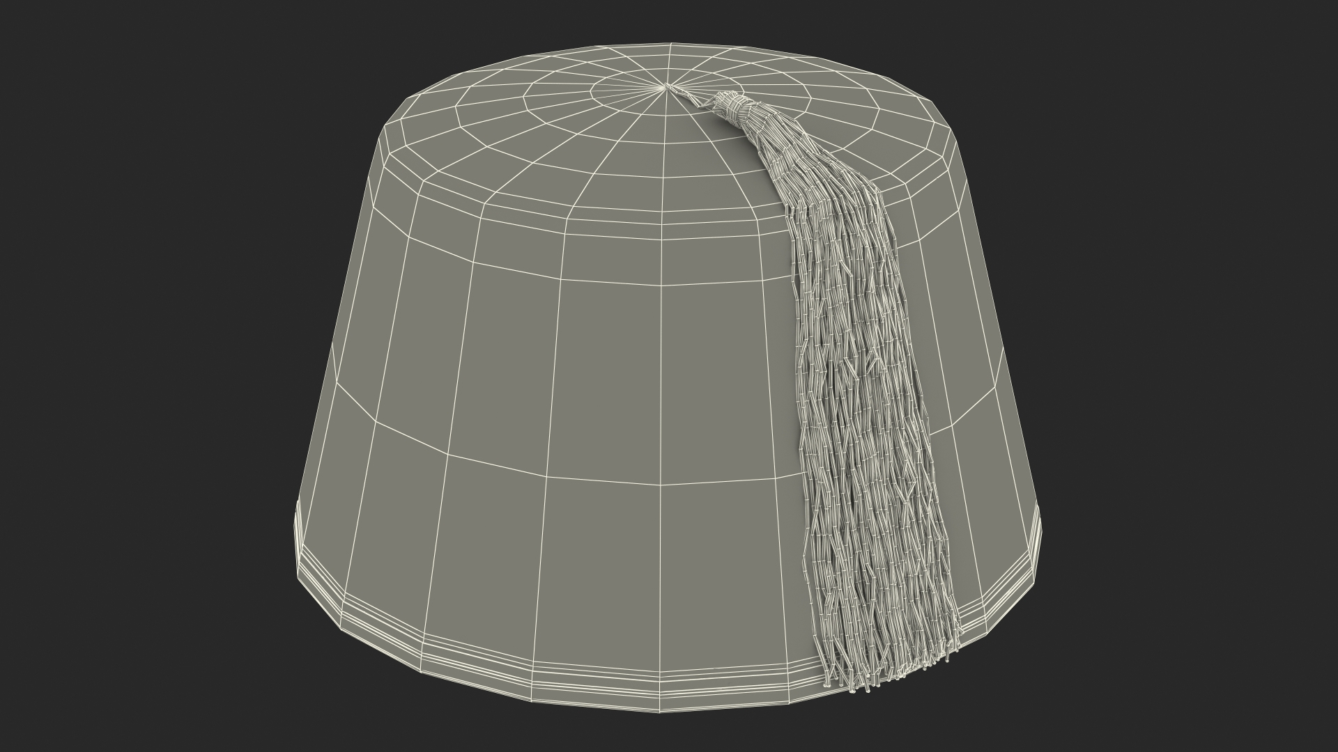Traditional Arabic Red Fez 3D Model - TurboSquid 1685080
