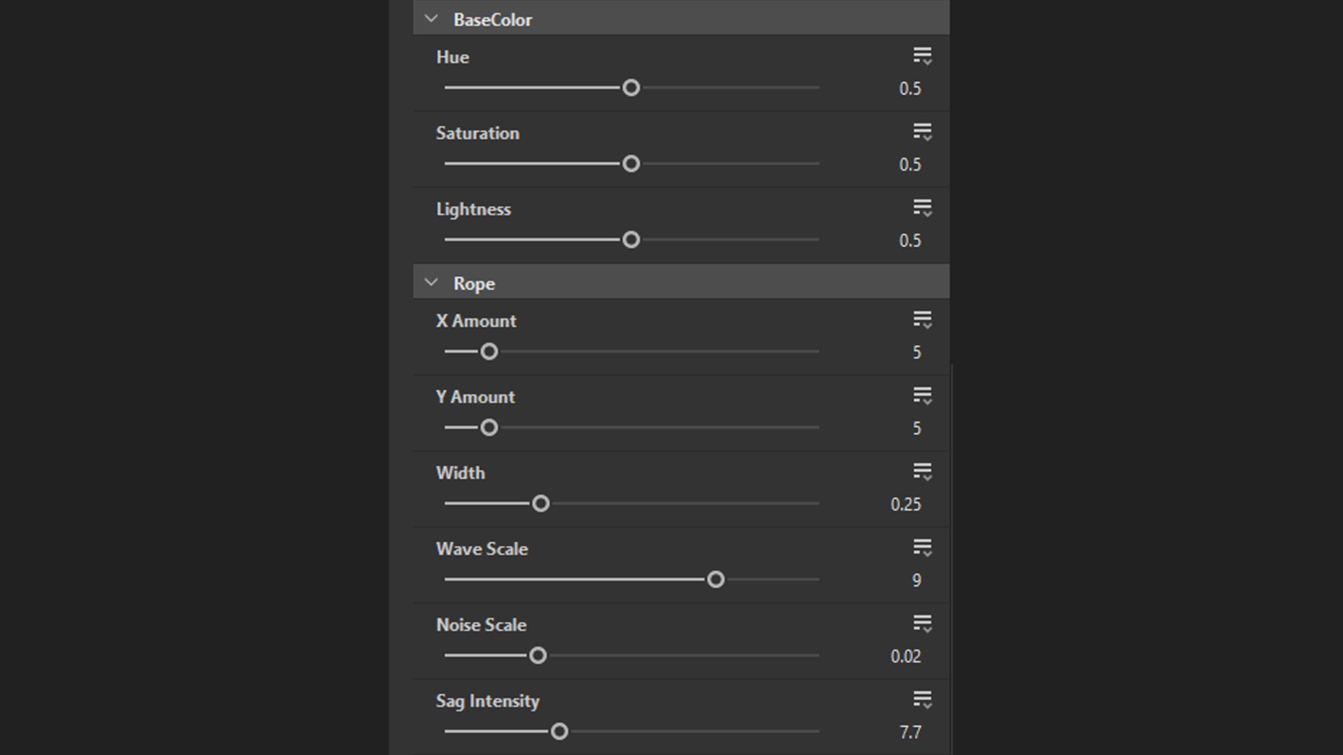 3D Seamless PBR Stylized Customizable Net Material Textures Model ...