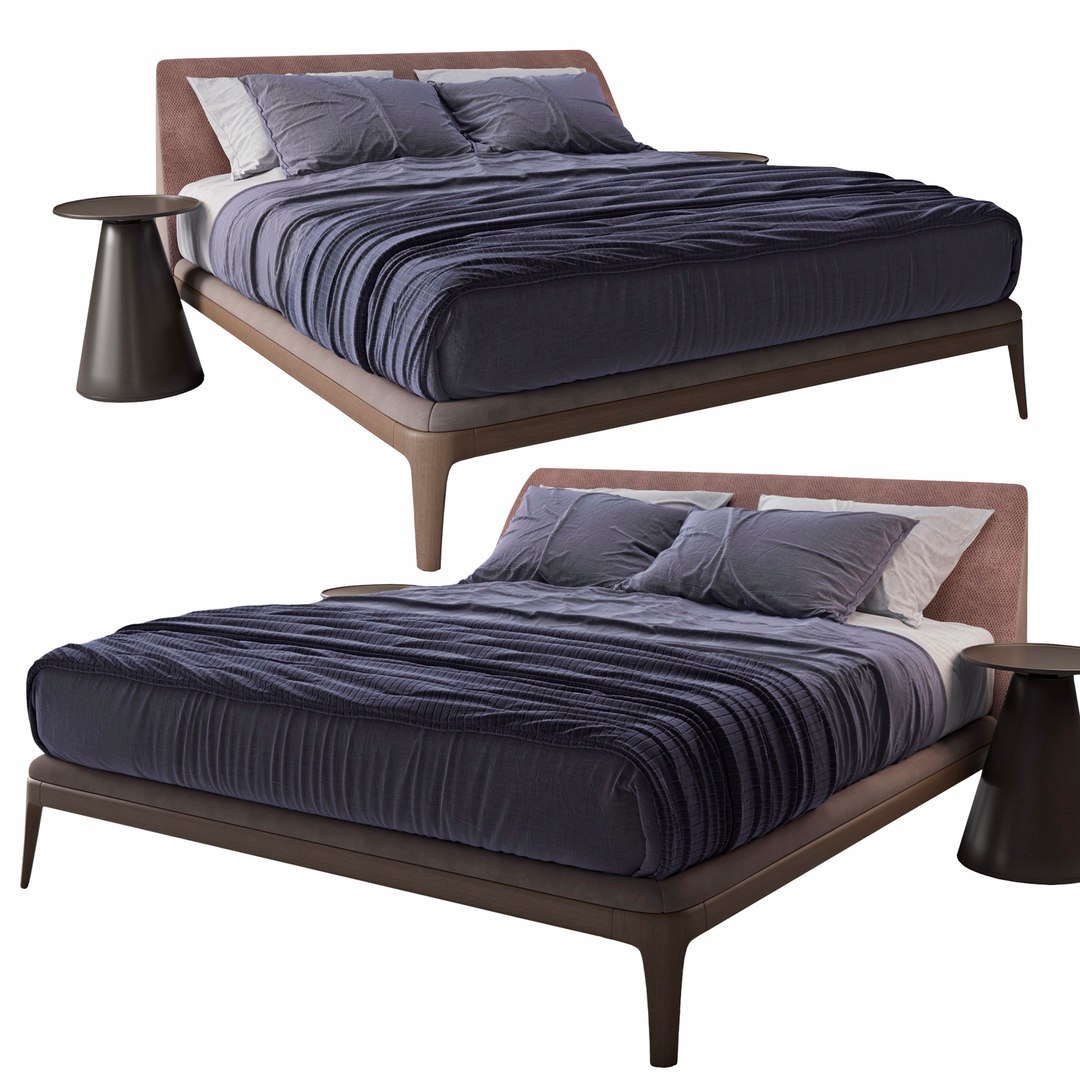 Bed Kelly Poliform 3D Model - TurboSquid 1978518