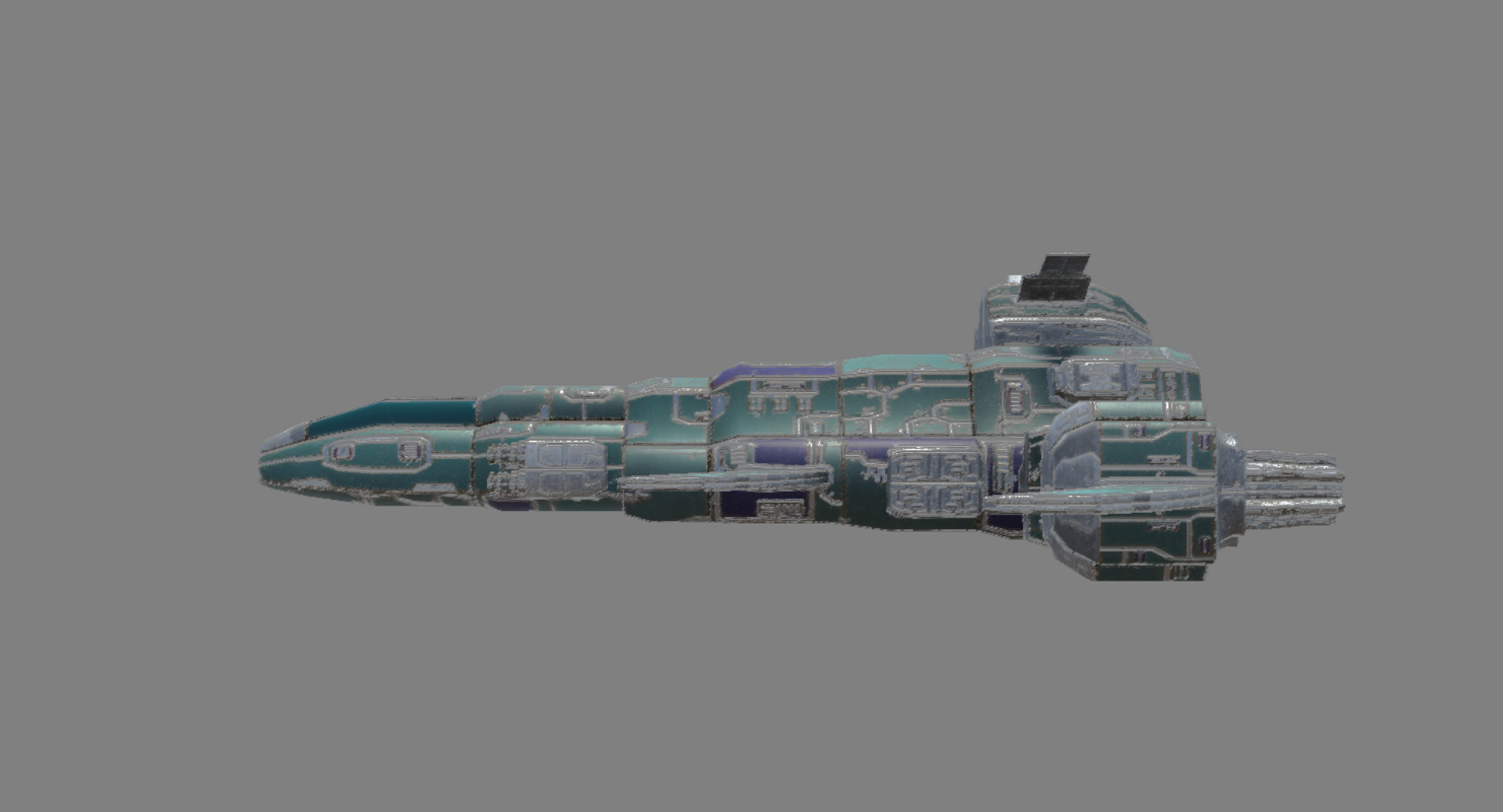 3D light space fighter - TurboSquid 1440781