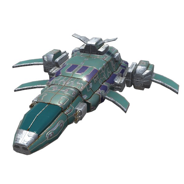 3D light space fighter - TurboSquid 1440781