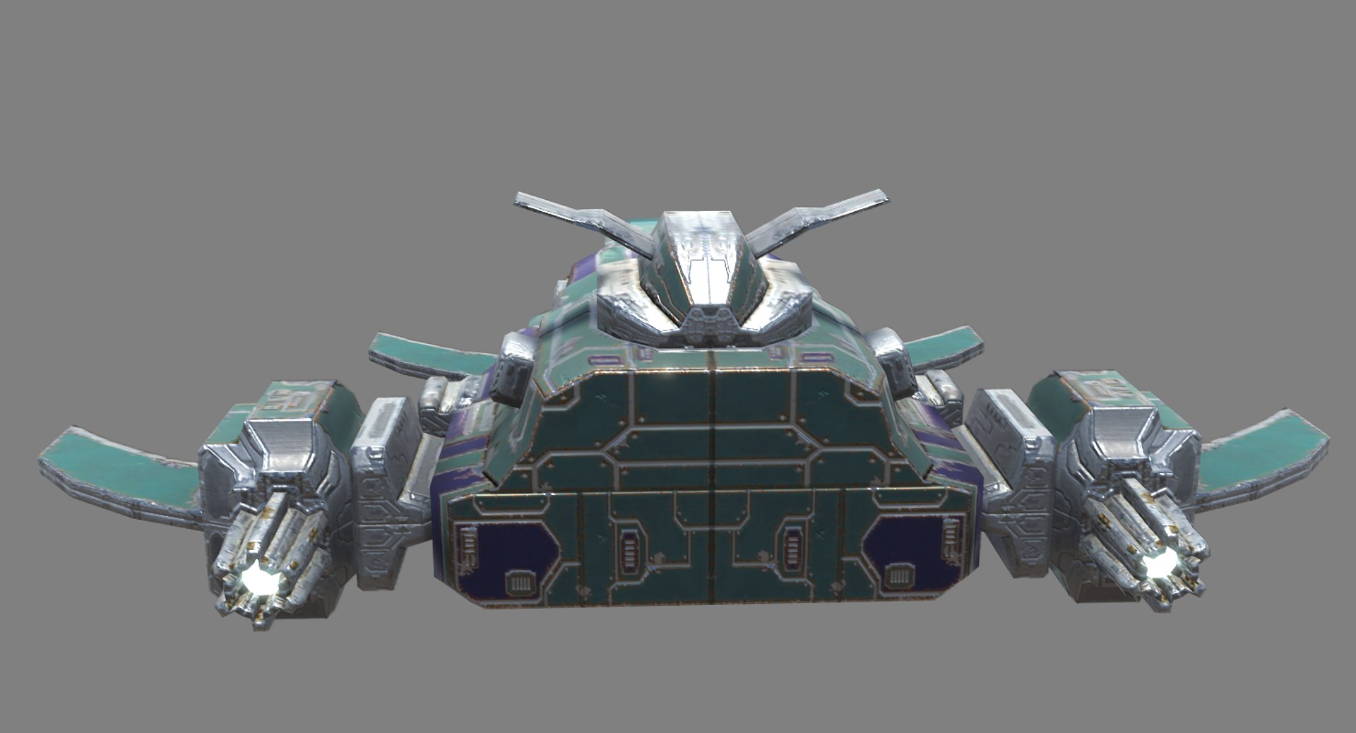 3D light space fighter - TurboSquid 1440781