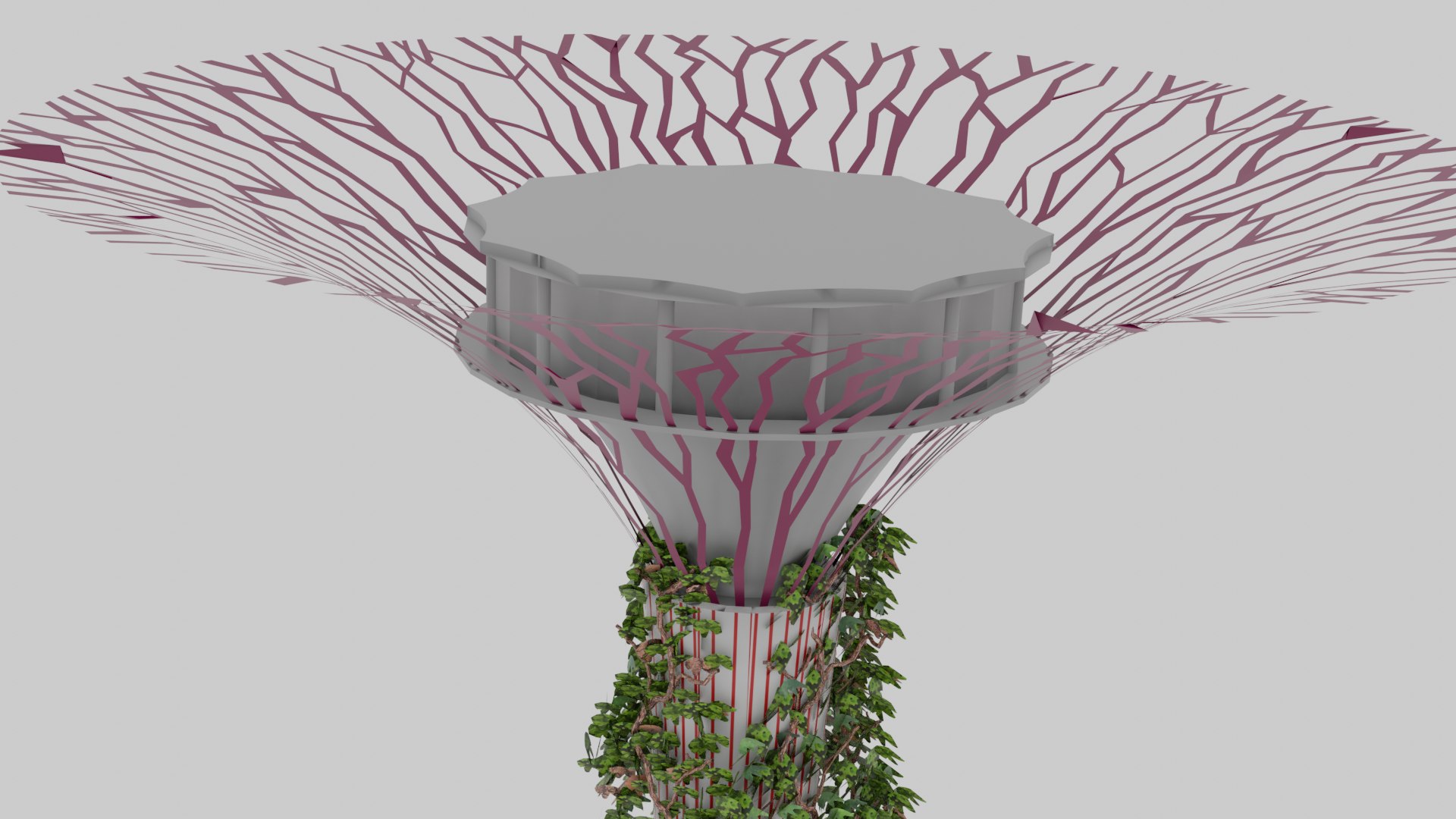 Gardens By The Bay Super Tree 3D Model - TurboSquid 1820809