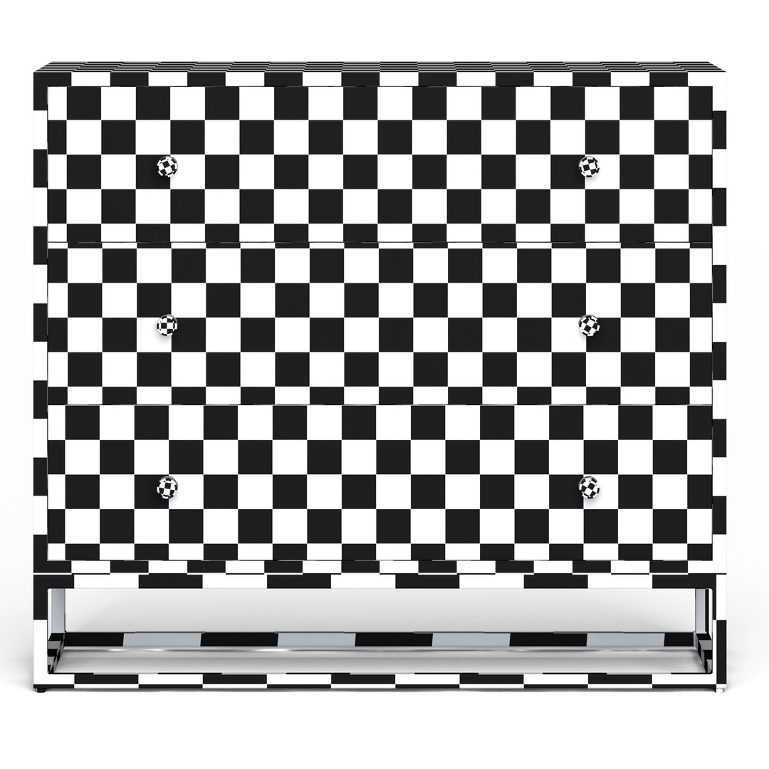 3D VICAL Chest Of Drawers Rust - TurboSquid 2174281