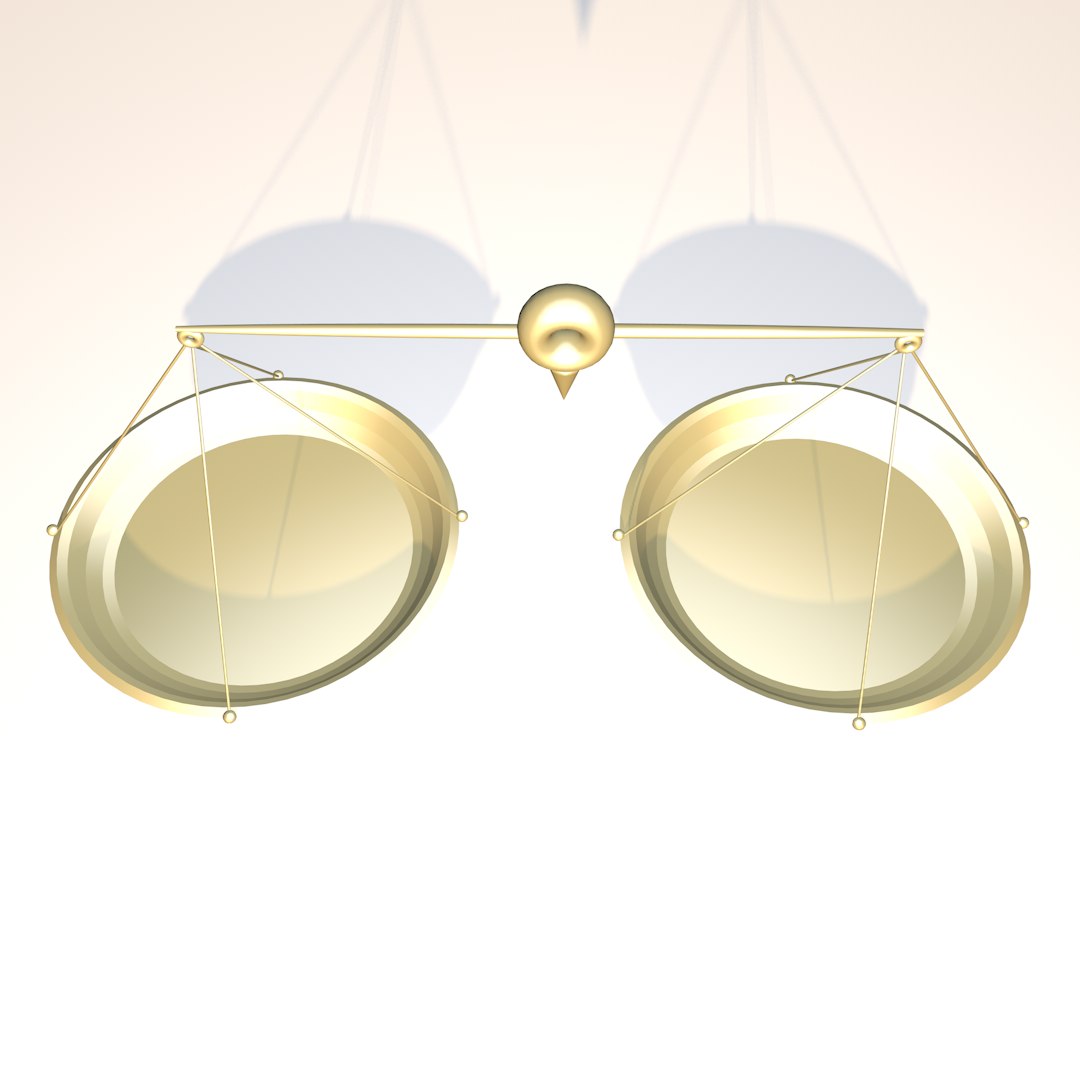 3D Balance Scale - TurboSquid 1479648