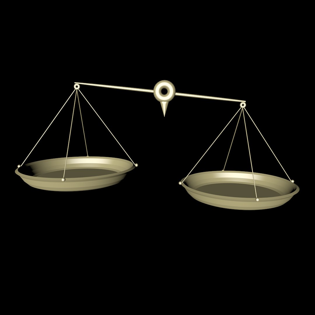 3D Balance Scale - TurboSquid 1479648