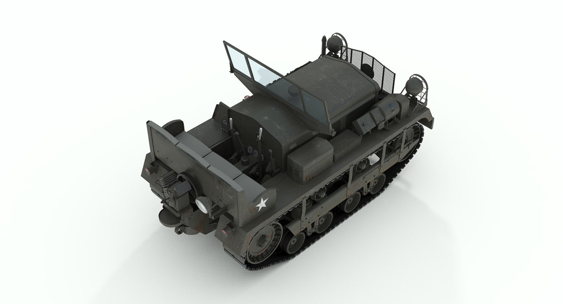 Tractor M2 Obj