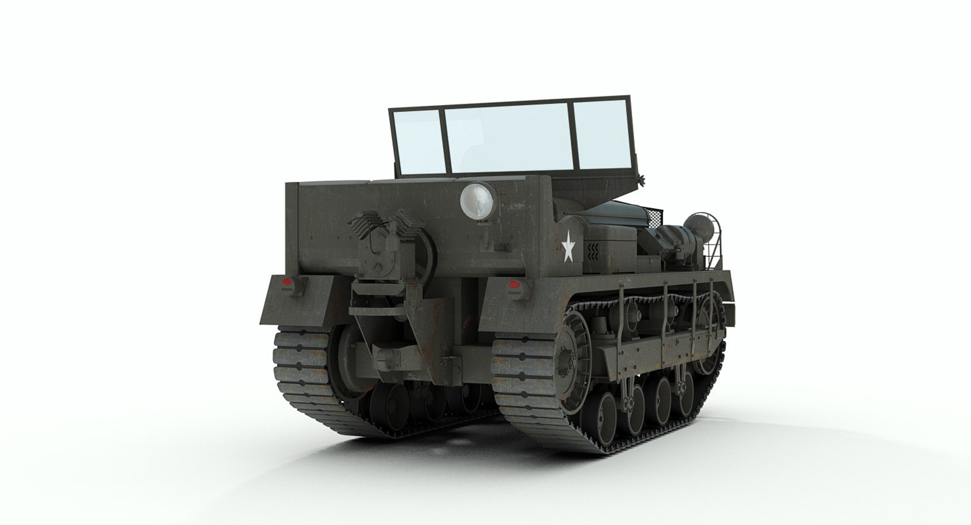 Tractor M2 Obj