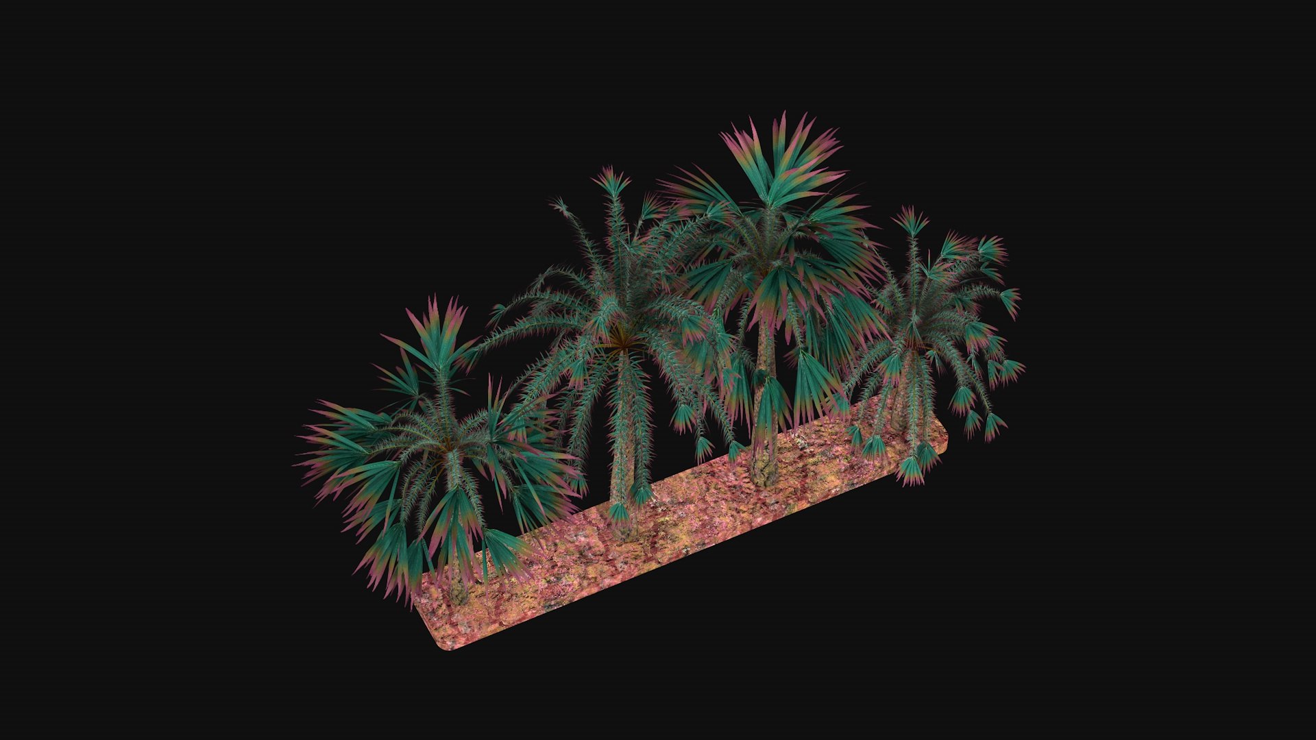 Alien Trees R1 3D Model - TurboSquid 2394793