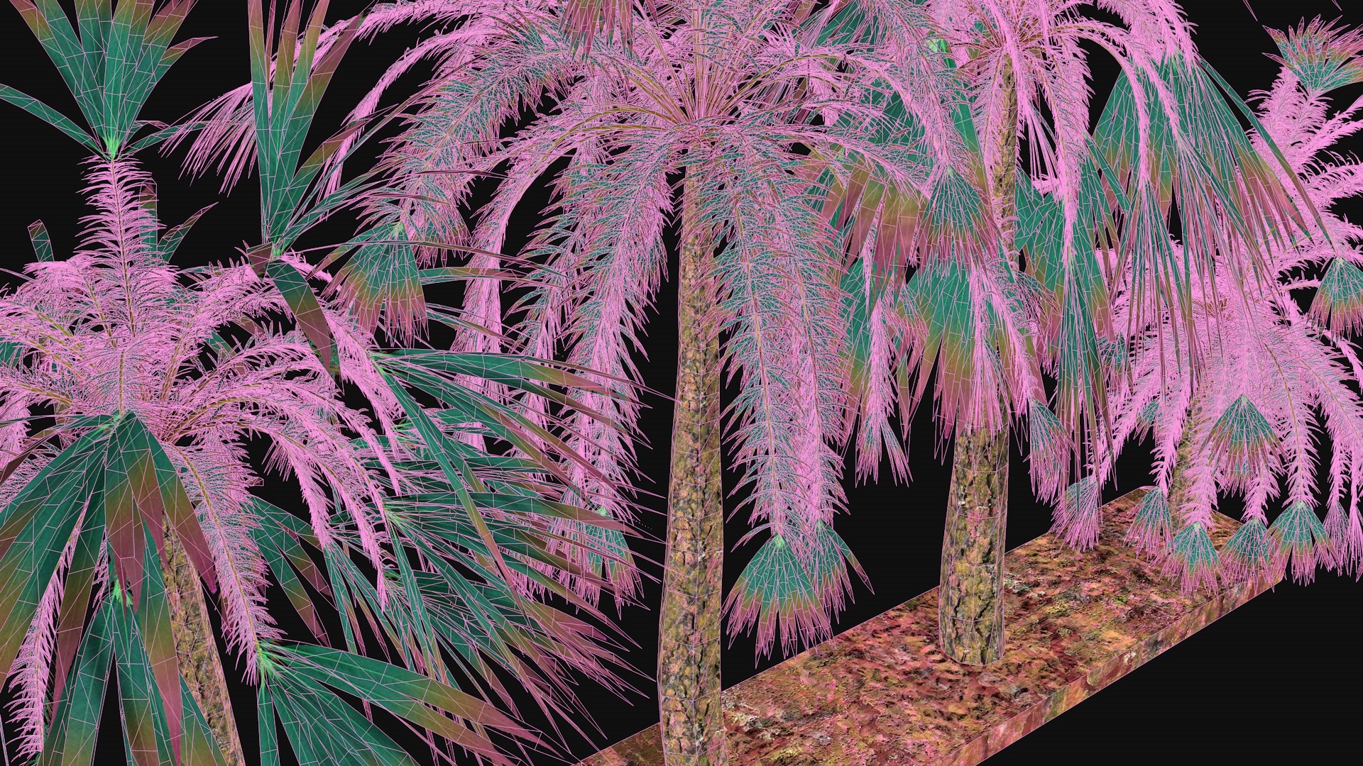 Alien Trees R1 3D Model - TurboSquid 2394793