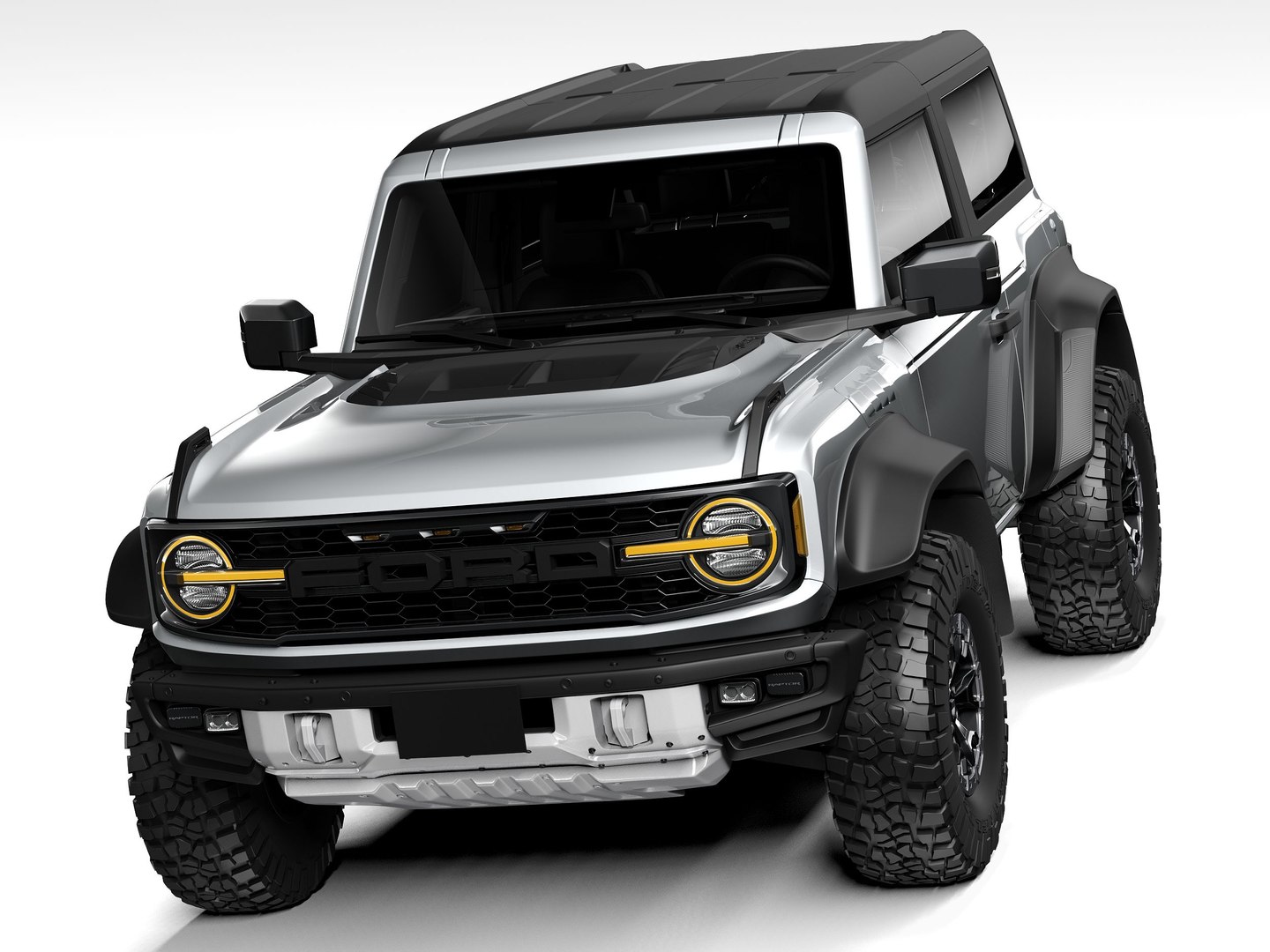 Ford Bronco Raptor 2door 2022 3D Model - TurboSquid 2222002