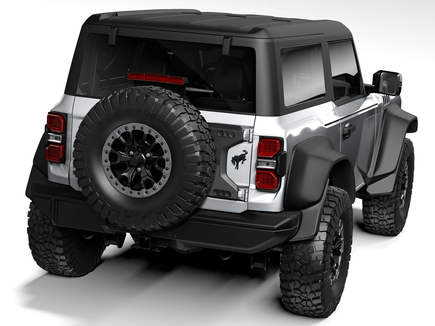 Ford Bronco Raptor 2door 2022 3D Model - TurboSquid 2222002