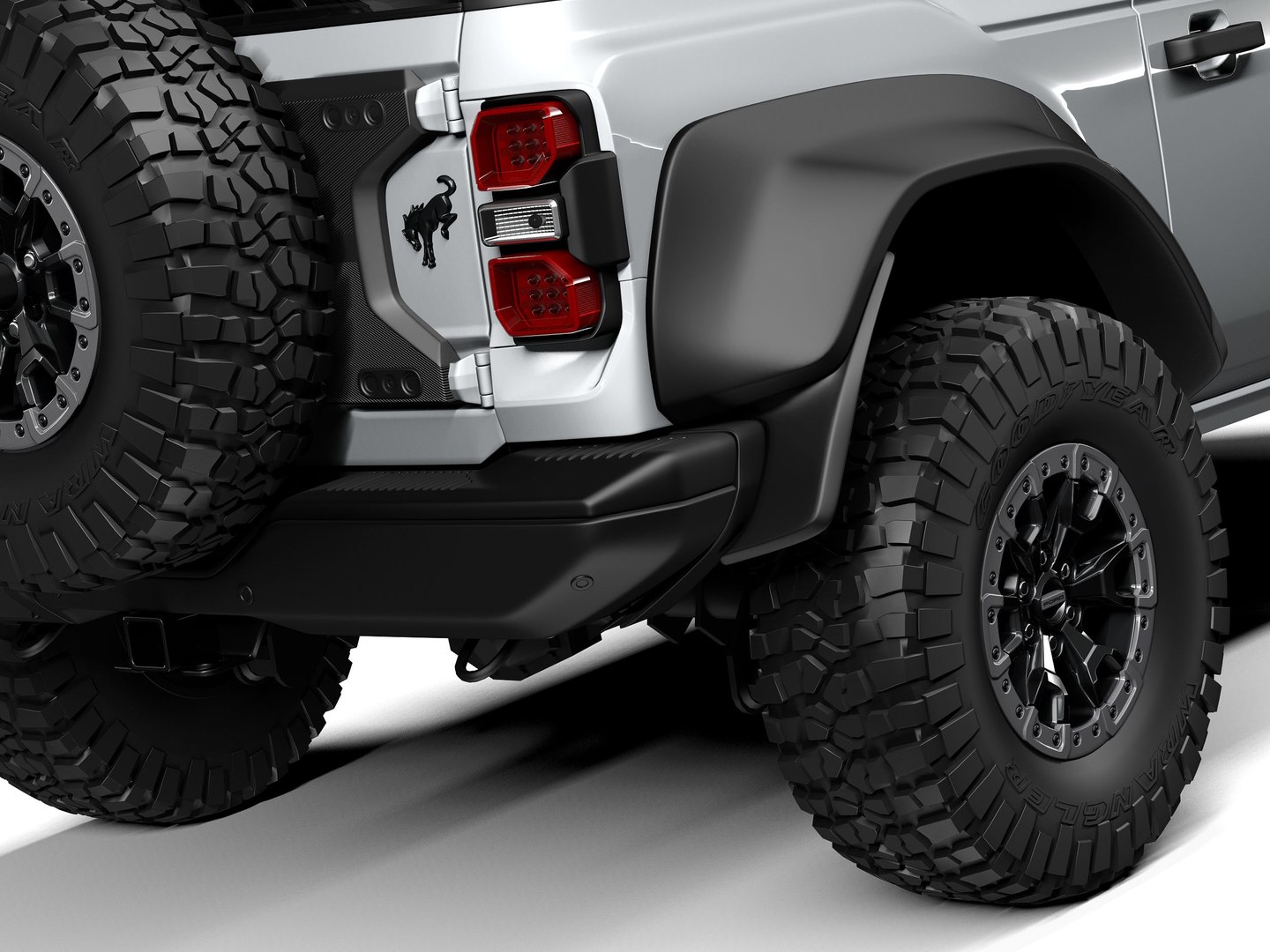 Ford Bronco Raptor 2door 2022 3D Model - TurboSquid 2222002