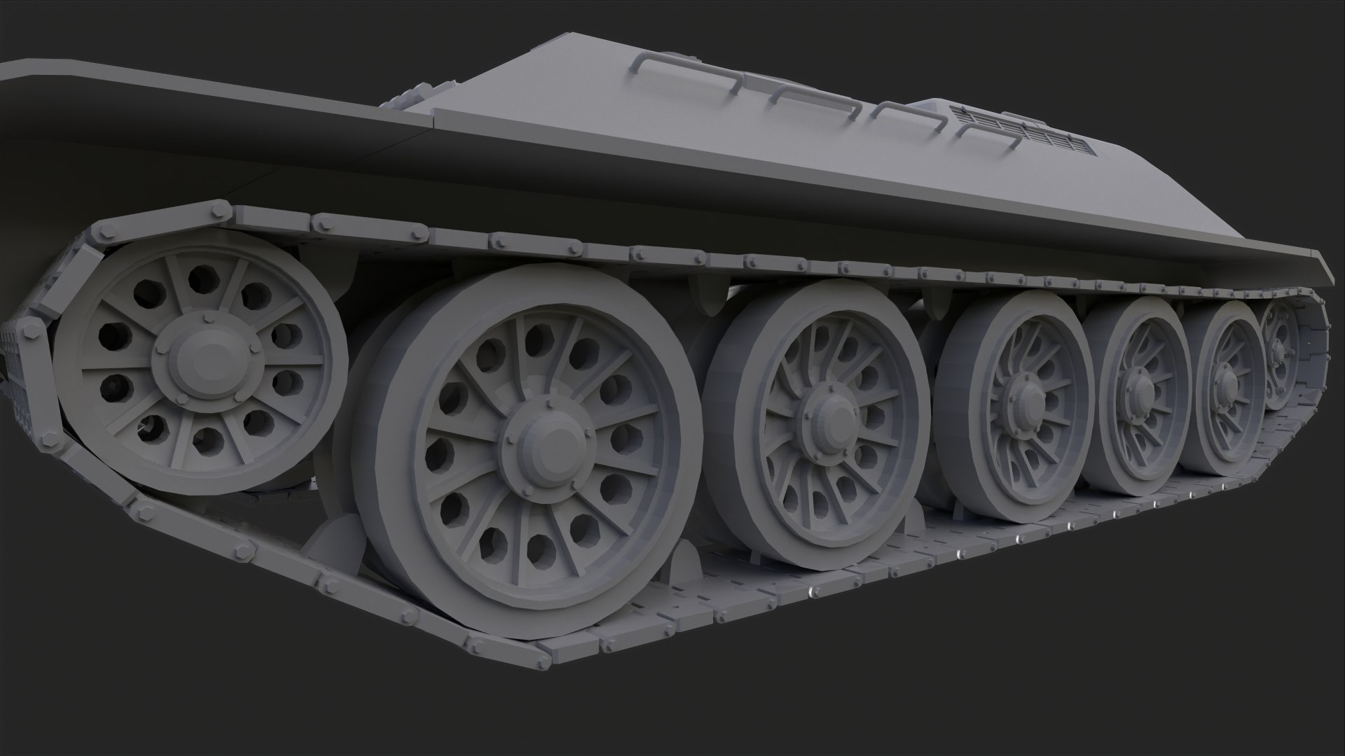 3D model Tank base t-34 - TurboSquid 2147545