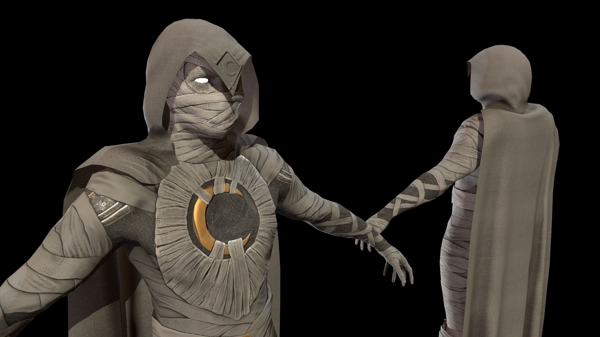 Moon Knight 3D Model - TurboSquid 1947700