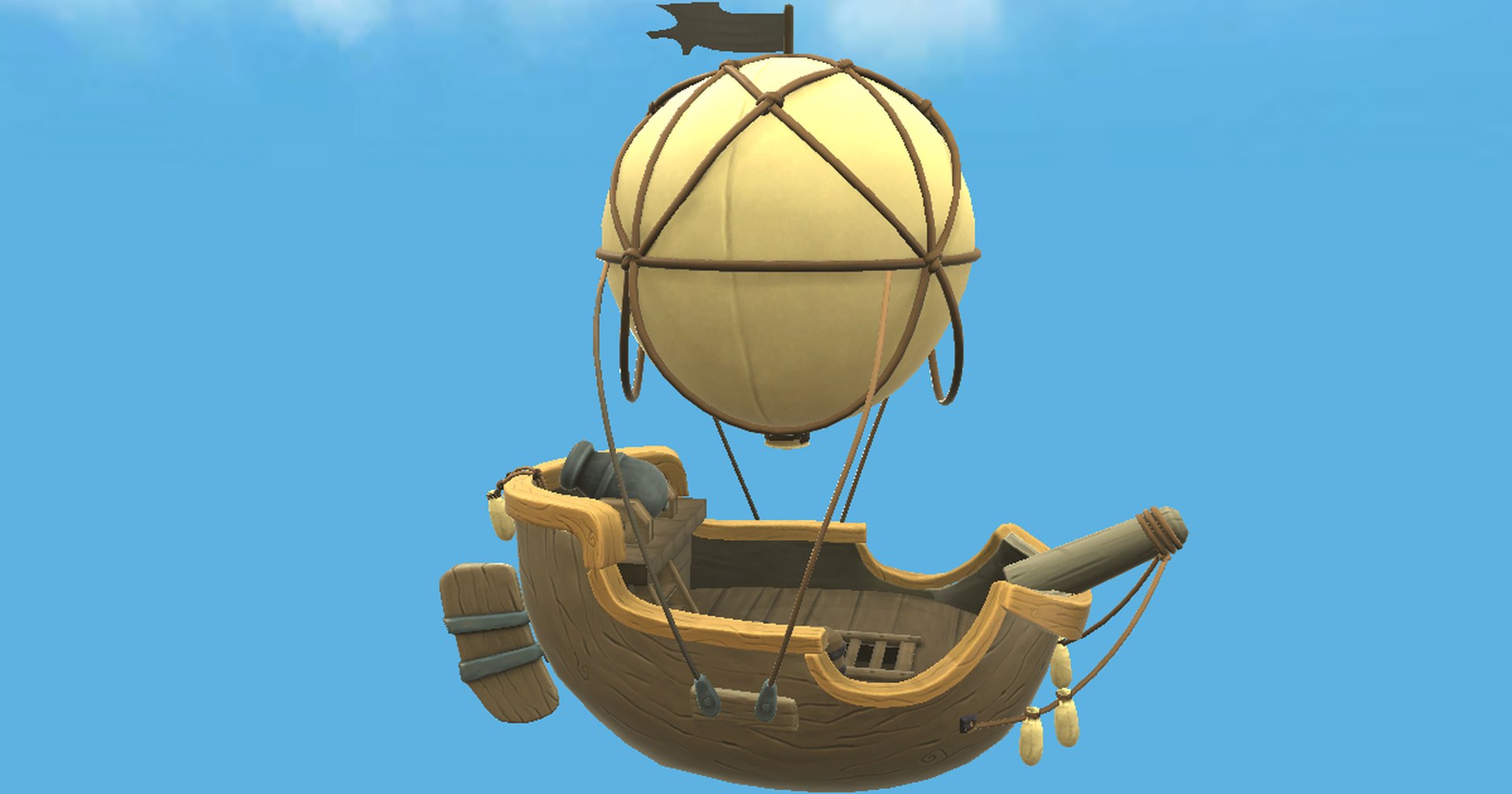 Balloon Boat Model - TurboSquid 1690623