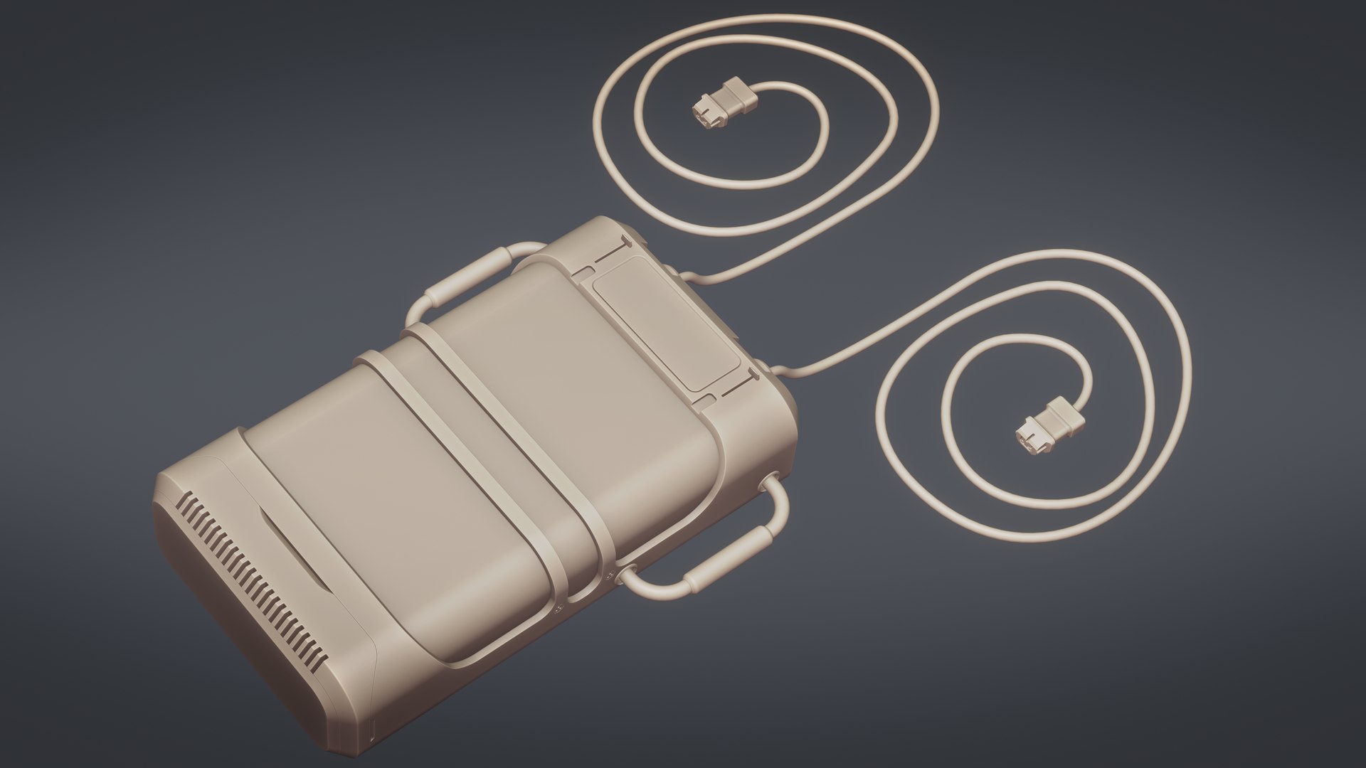Sci Fi Battery Charger 3D Model - TurboSquid 1989692