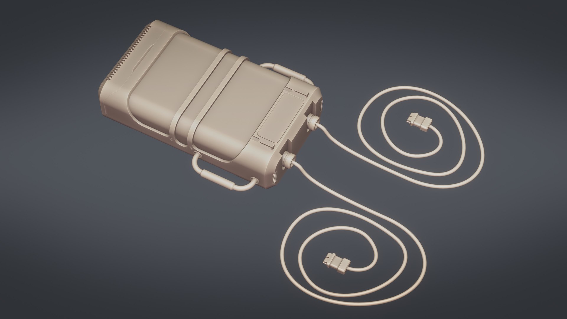 Sci Fi Battery Charger 3D Model - TurboSquid 1989692