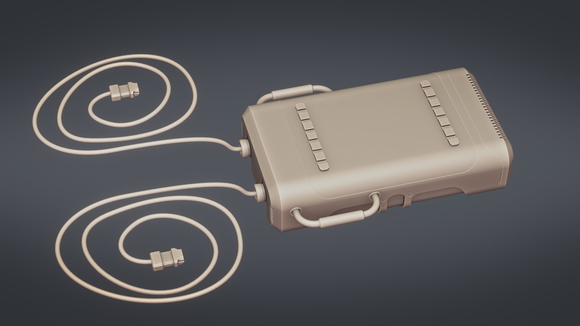 Sci Fi Battery Charger 3D Model - TurboSquid 1989692