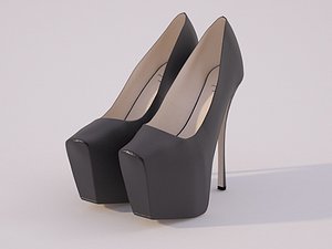 Platform Shoes Blender Models for Download | TurboSquid