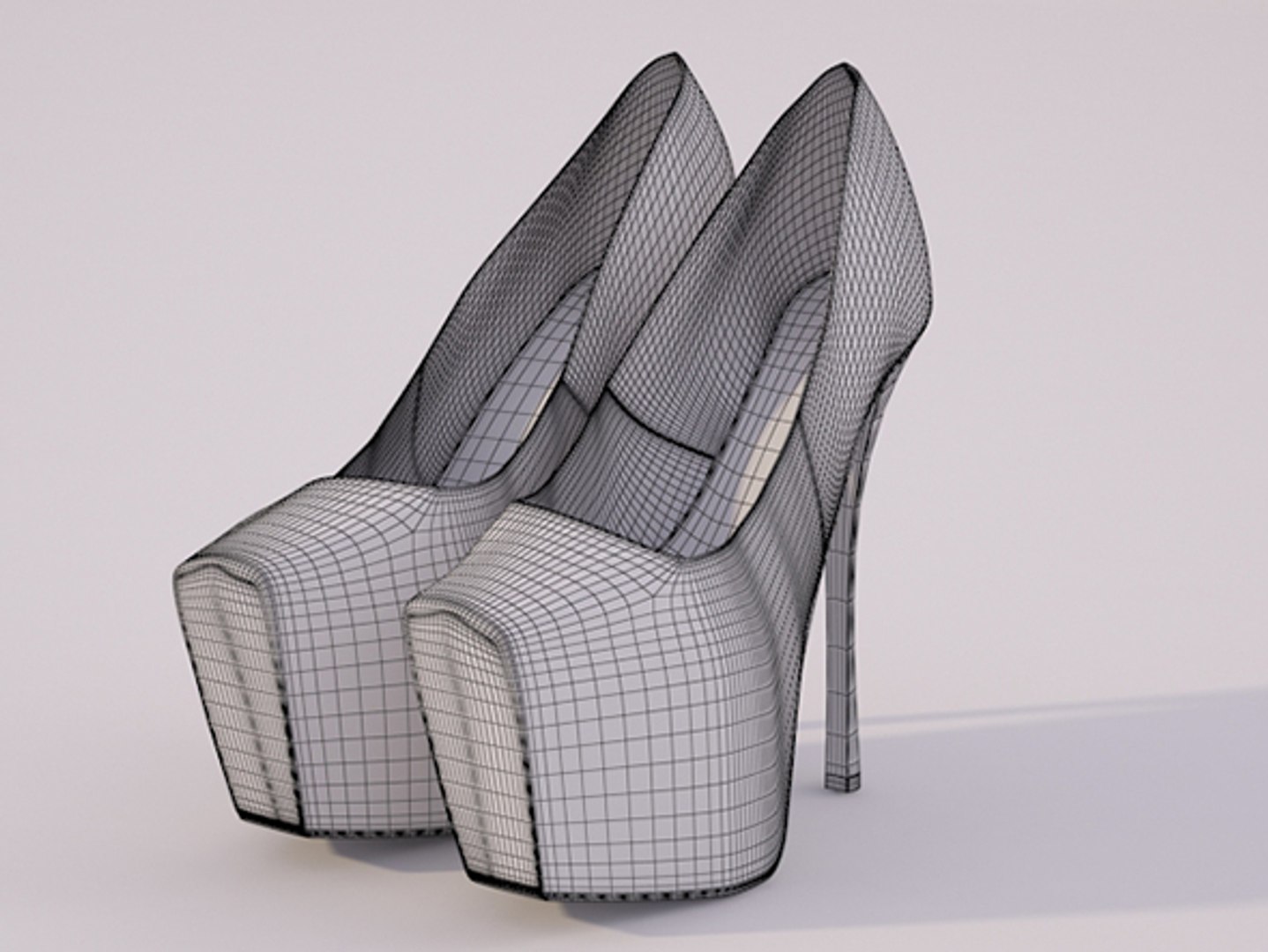 Shoes 3d Max