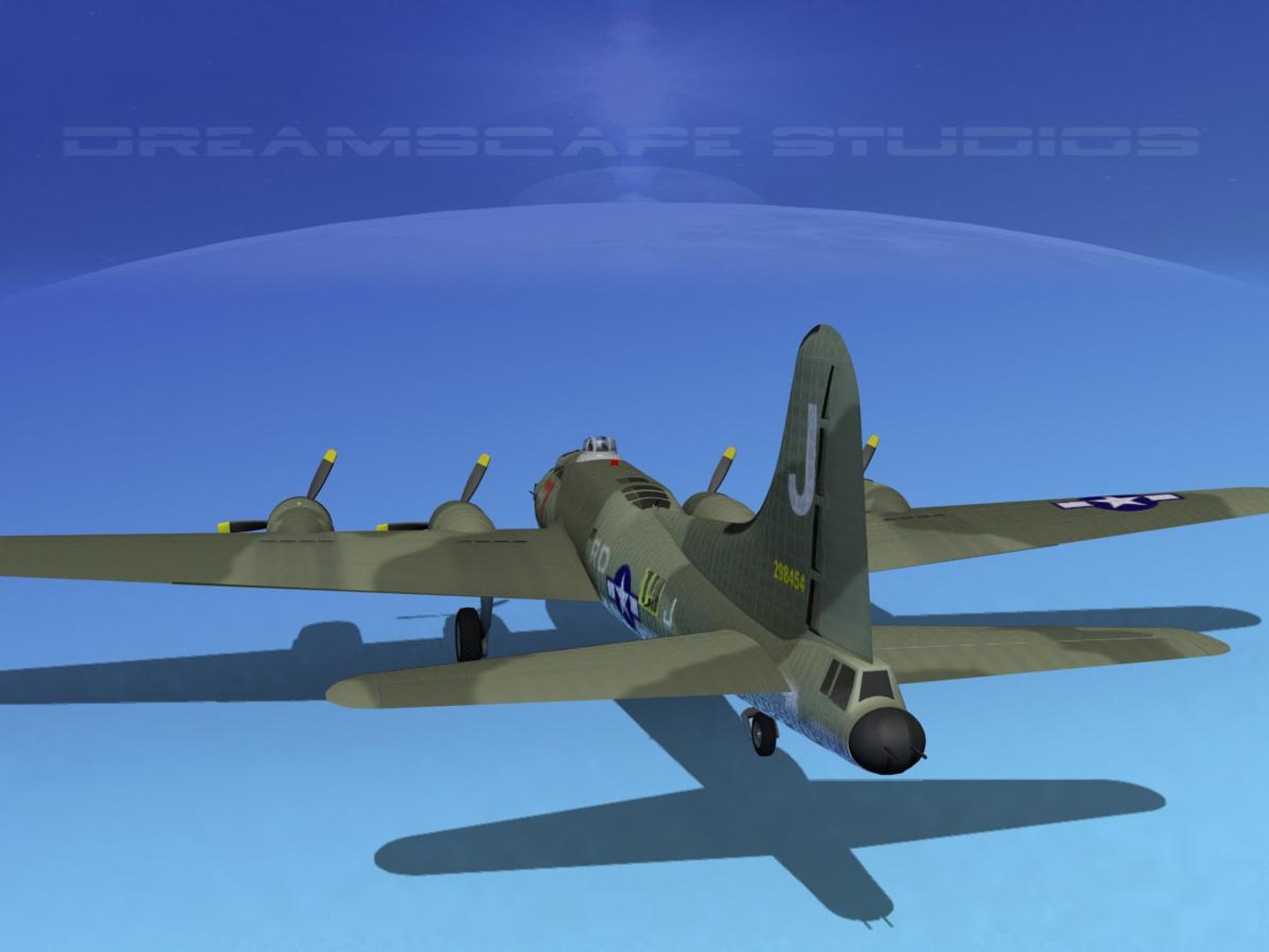 3ds B-17 Boeing Flying Fortress