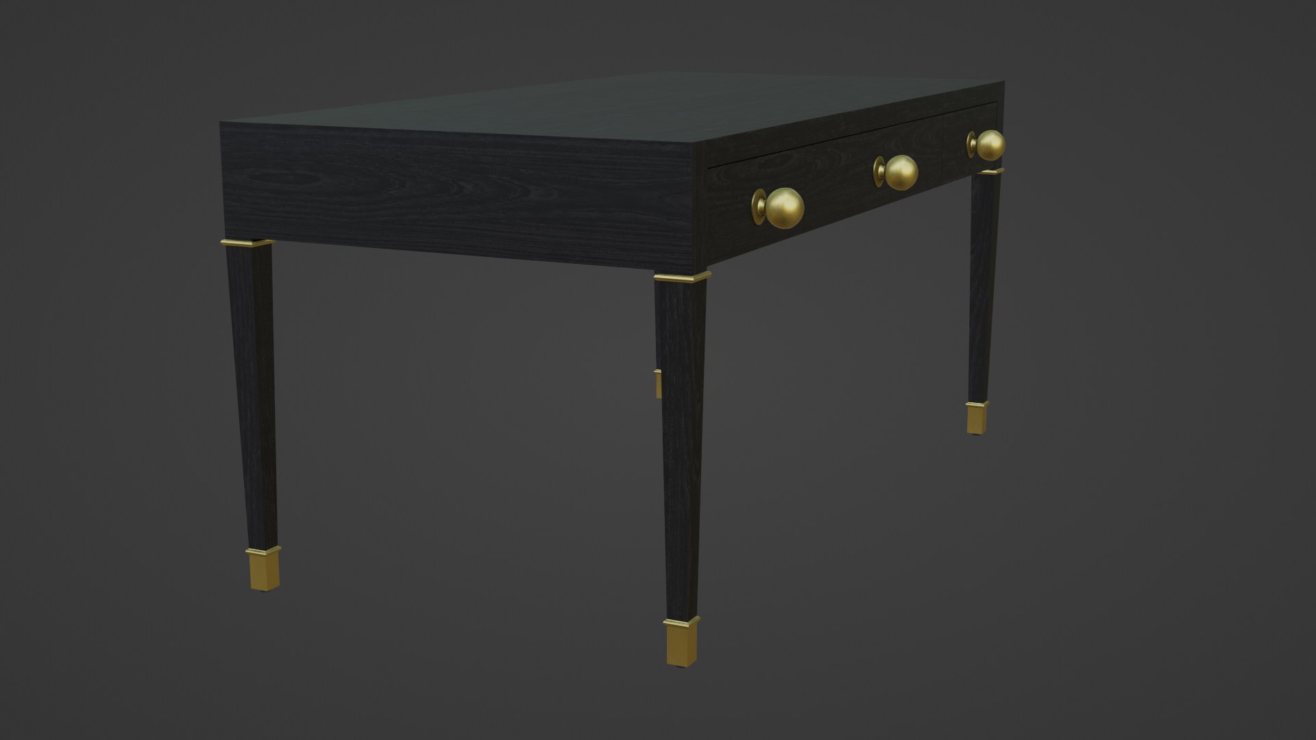 Coltrane 48-03 Desk-6 3D Model Low-poly 3D model - TurboSquid 2126316