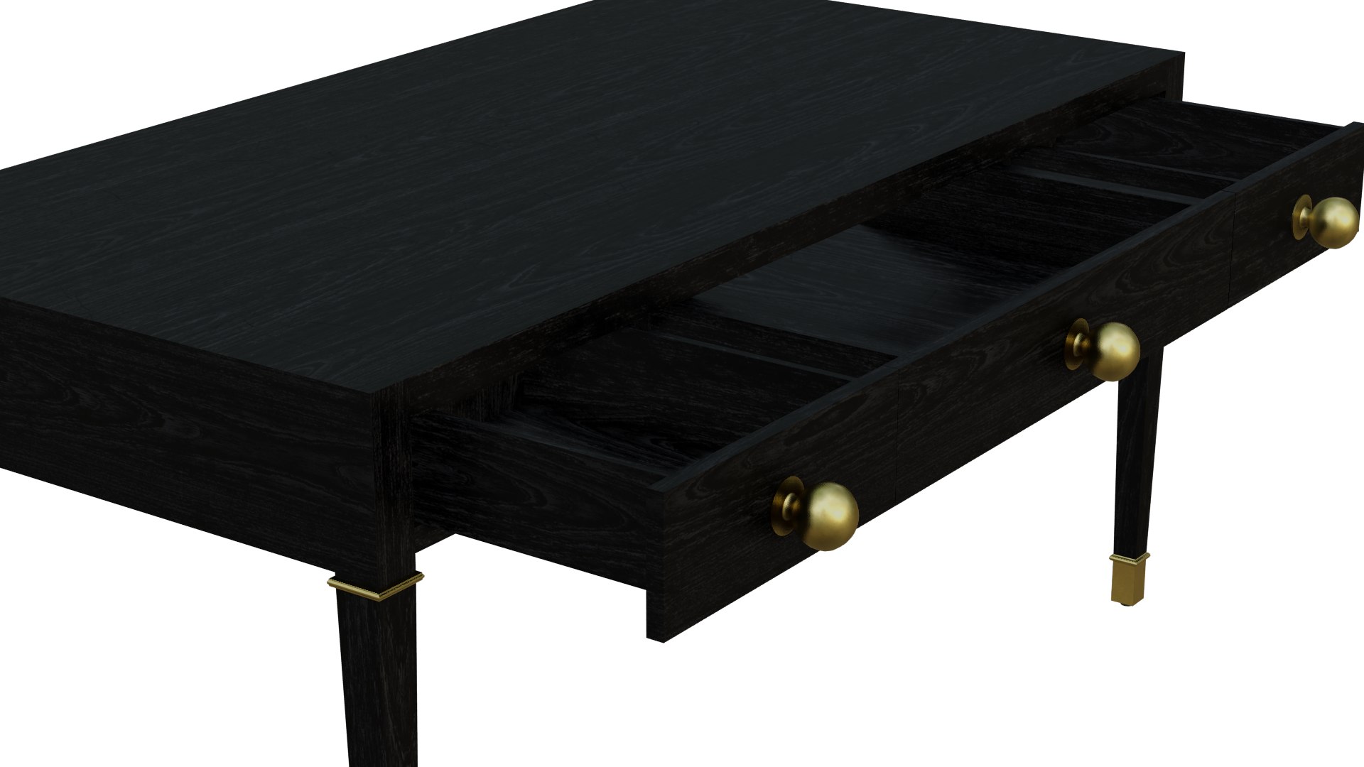 Coltrane 48-03 Desk-6 3D Model Low-poly 3D model - TurboSquid 2126316