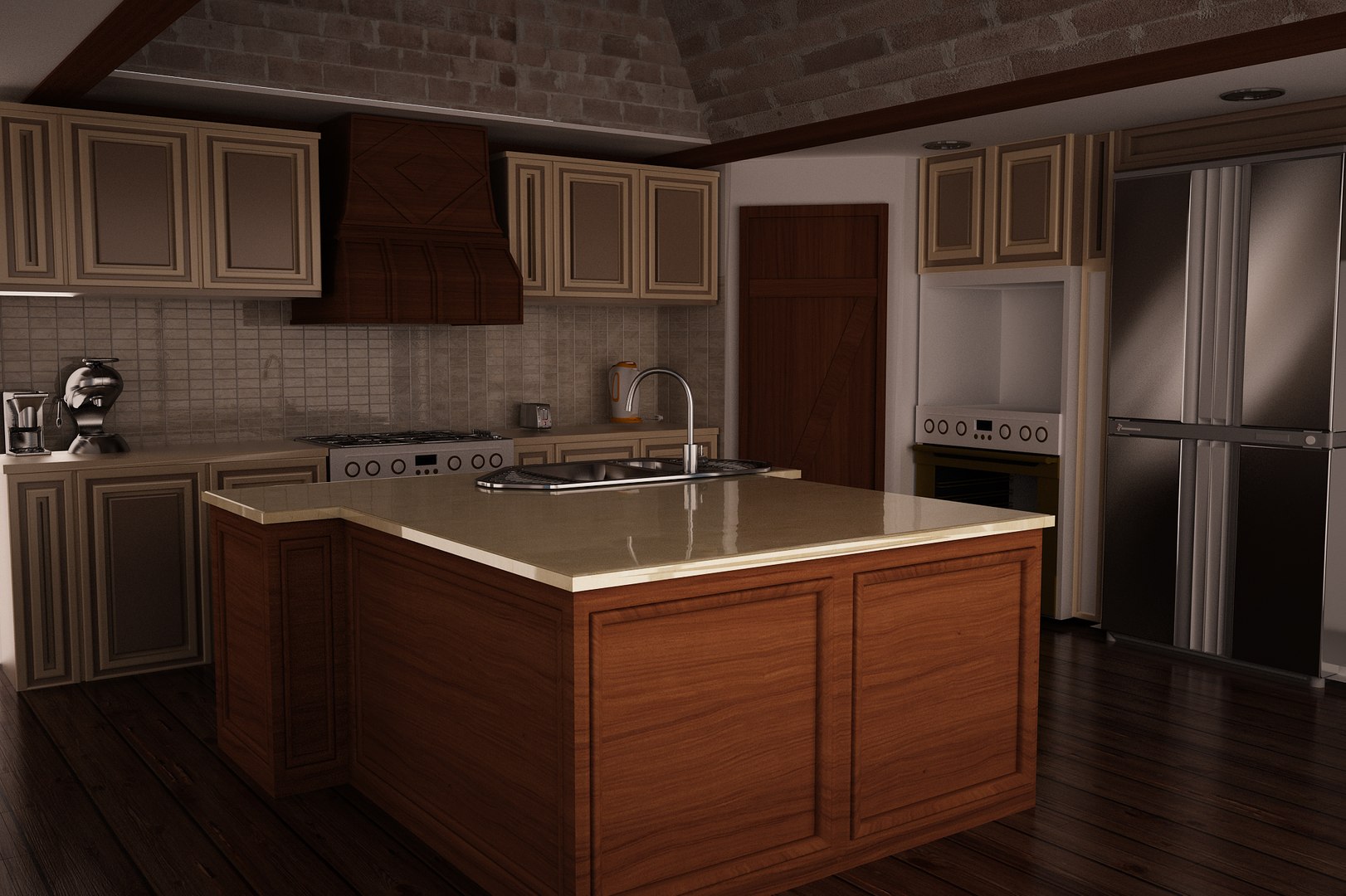 Kitchen Scene Model