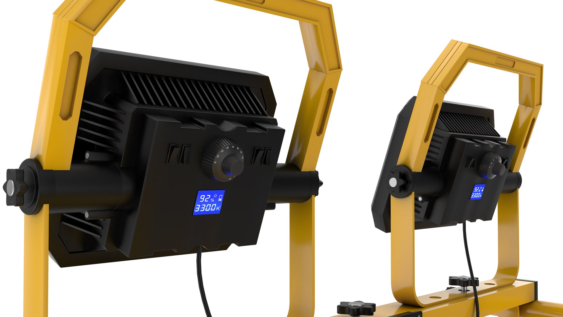 Mobile Construction Light 2 Model - TurboSquid 2257729