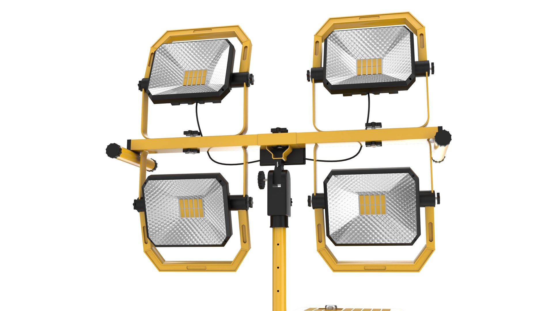 Mobile Construction Light 2 Model - TurboSquid 2257729