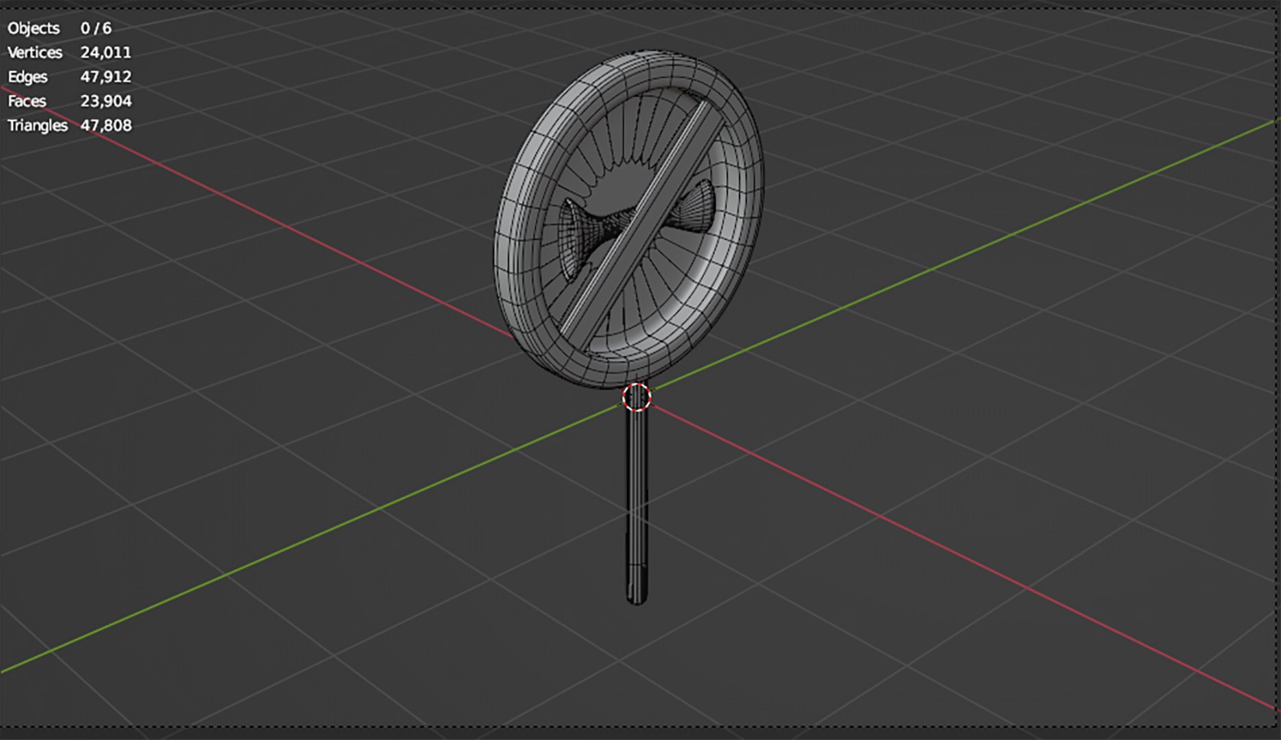 3D Model Signal Horn Cartoon Icon - TurboSquid 2018162