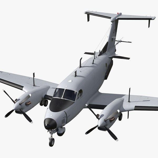 3D model beechcraft rc12x guardrail army - TurboSquid 1571812