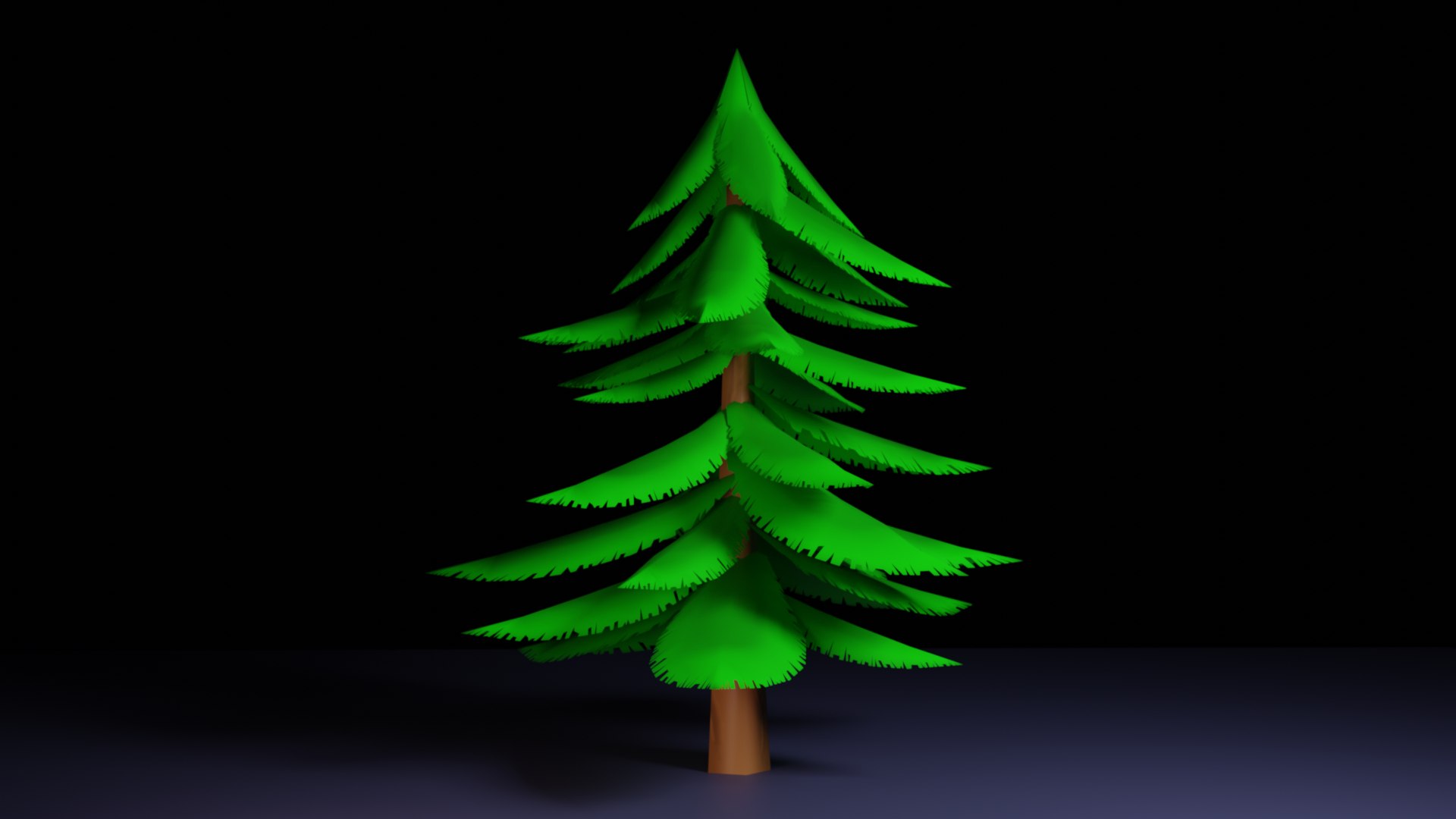 3D Stylized Pine Tree Model - TurboSquid 2221782