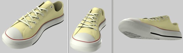 maya shoe modeled