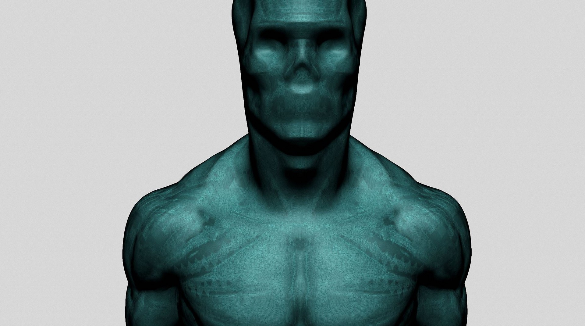 Male Upper Body For 3DPrint 3D Model - TurboSquid 2198880