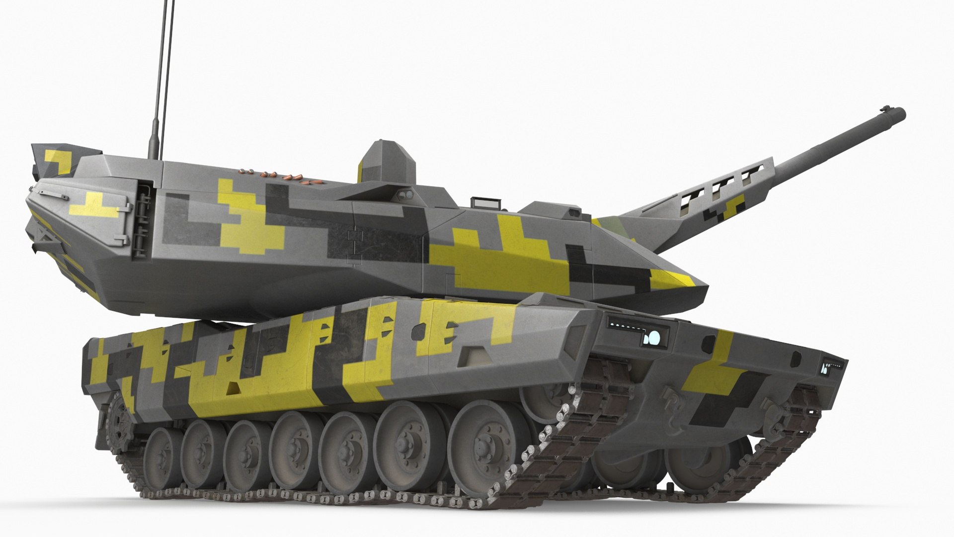 3D Next Gen German MBT Rigged Model - TurboSquid 2198715