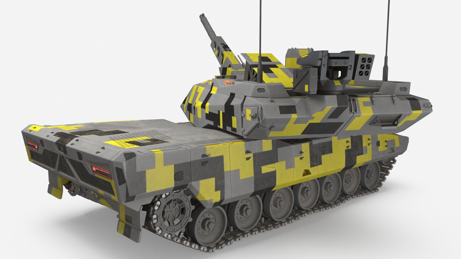 3D Next Gen German MBT Rigged Model - TurboSquid 2198715