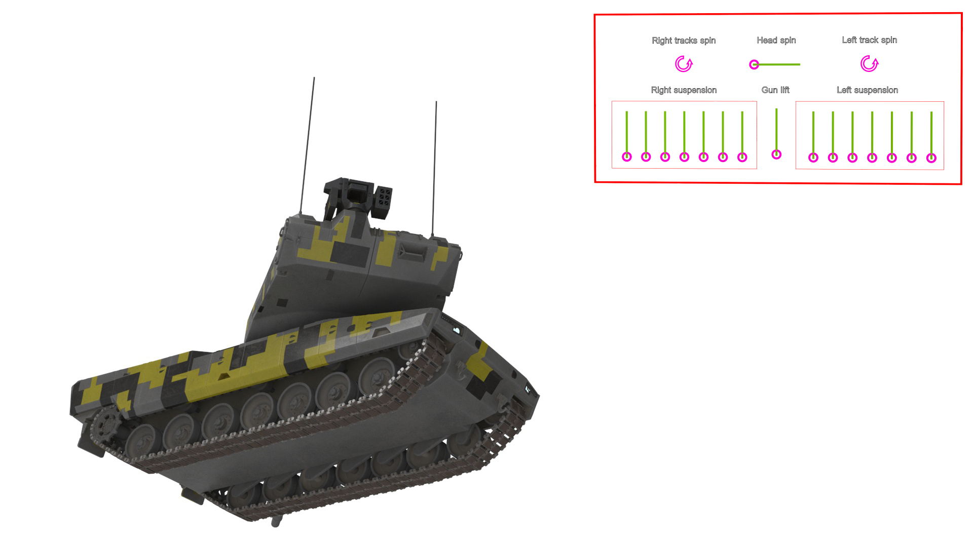 3D Next Gen German MBT Rigged Model - TurboSquid 2198715