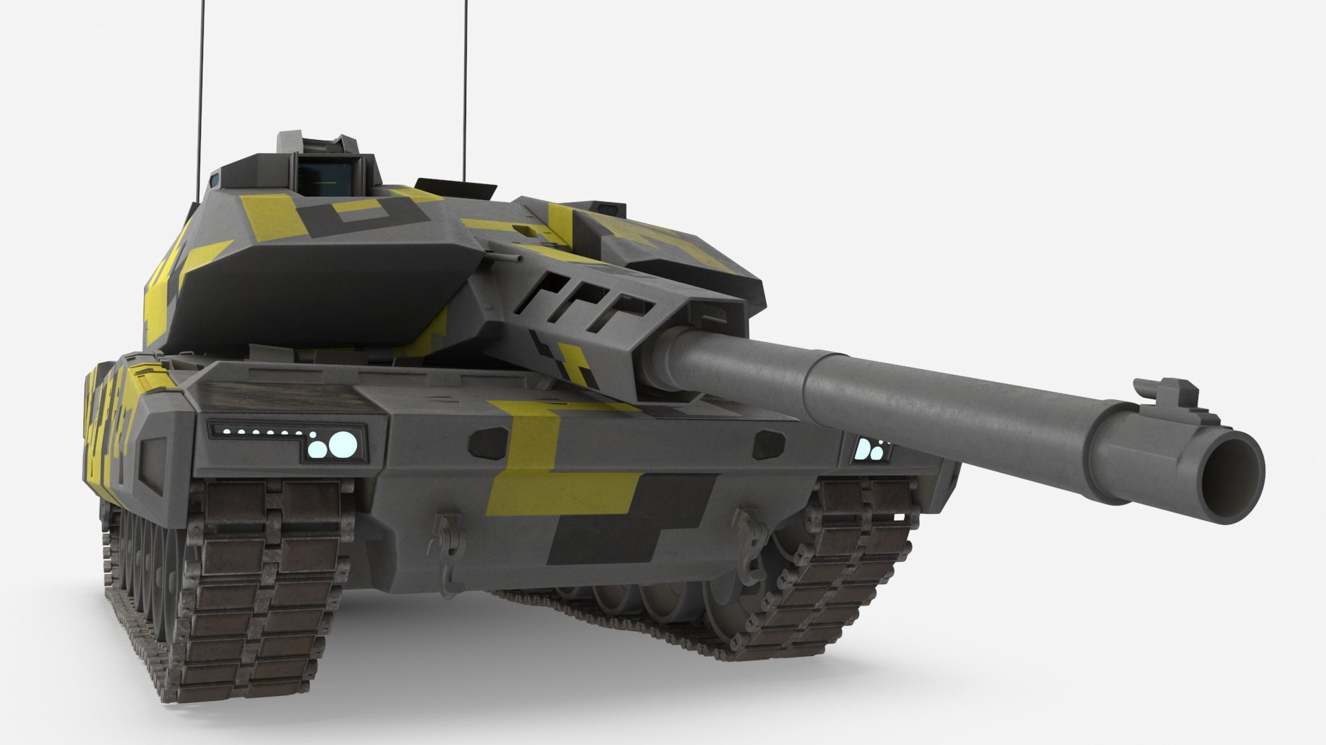 3D Next Gen German MBT Rigged Model - TurboSquid 2198715