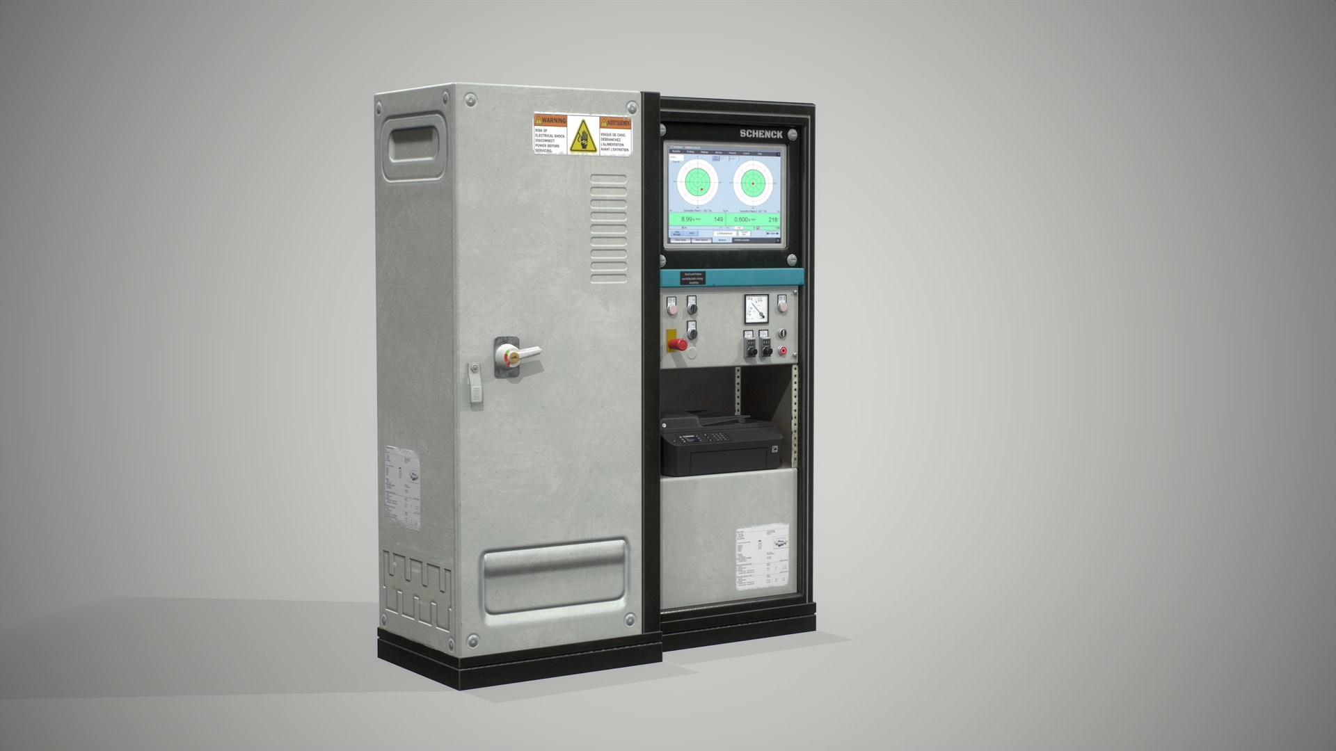 3D Control Panel Model - TurboSquid 2139634