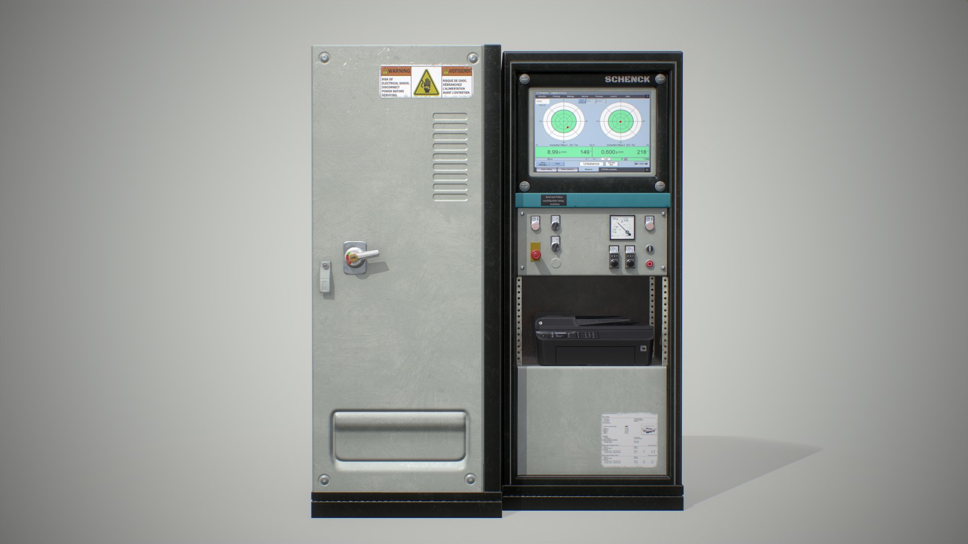 3D Control Panel Model - TurboSquid 2139634