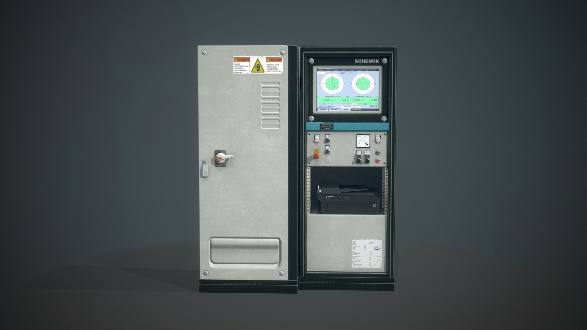 3D Control Panel Model - TurboSquid 2139634