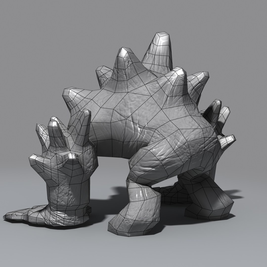3d Model Magma Rpg