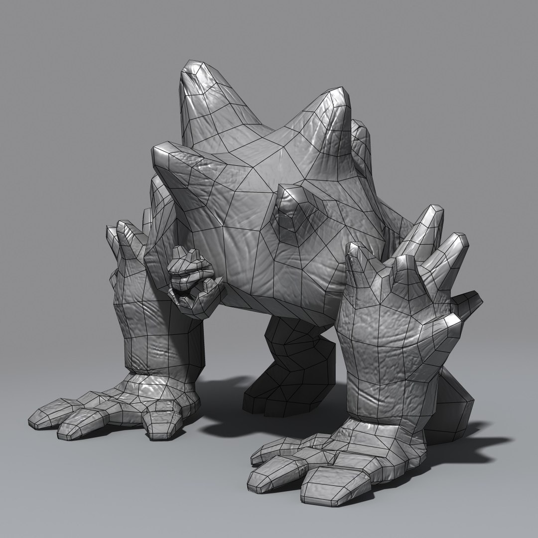 3d Model Magma Rpg