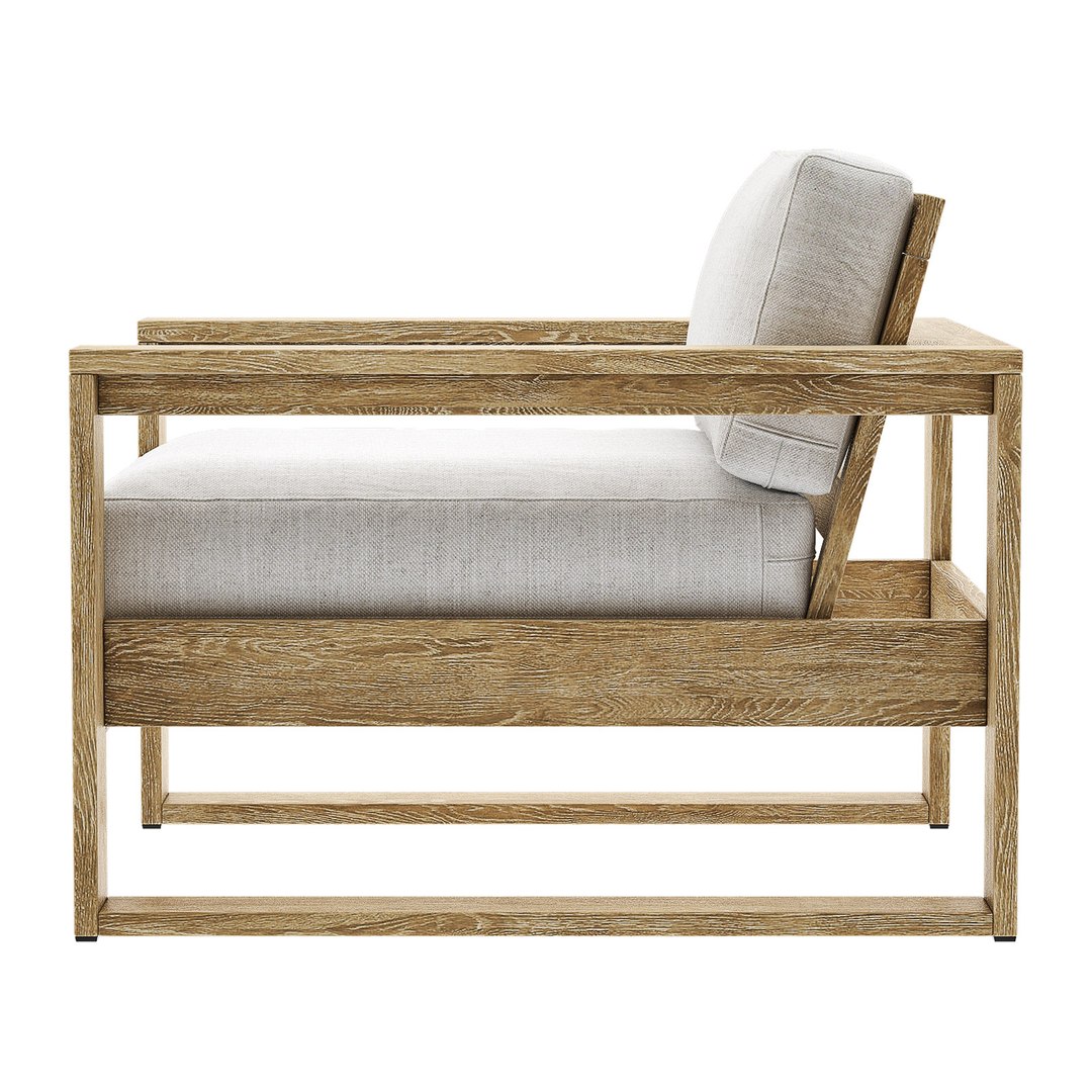 Portside Outdoor Lounge Chair 3D Model - TurboSquid 1528347