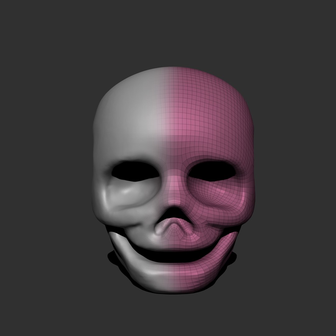 3D model cartoon skull printing - TurboSquid 1705831