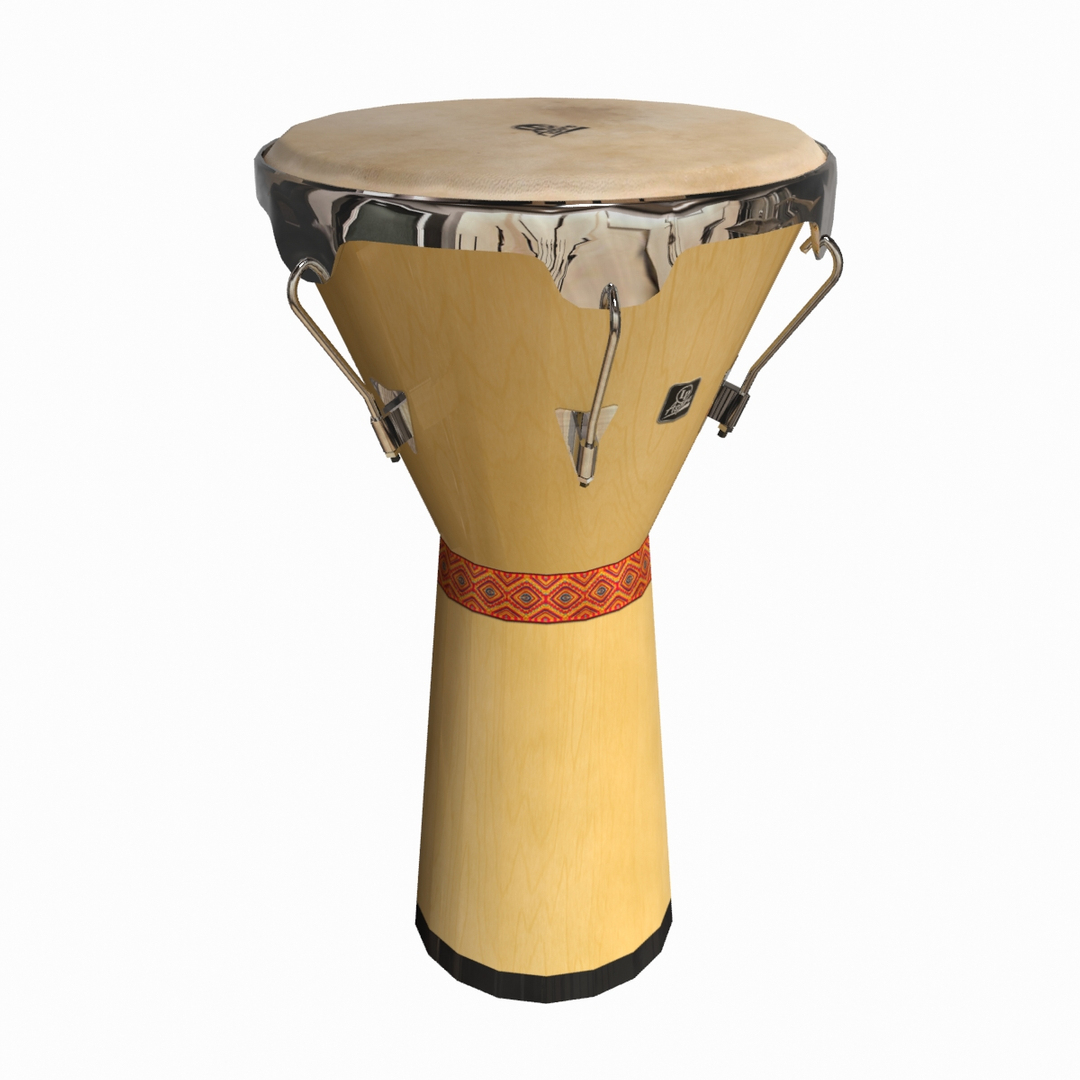 latin percussion aspire djembe 3d max